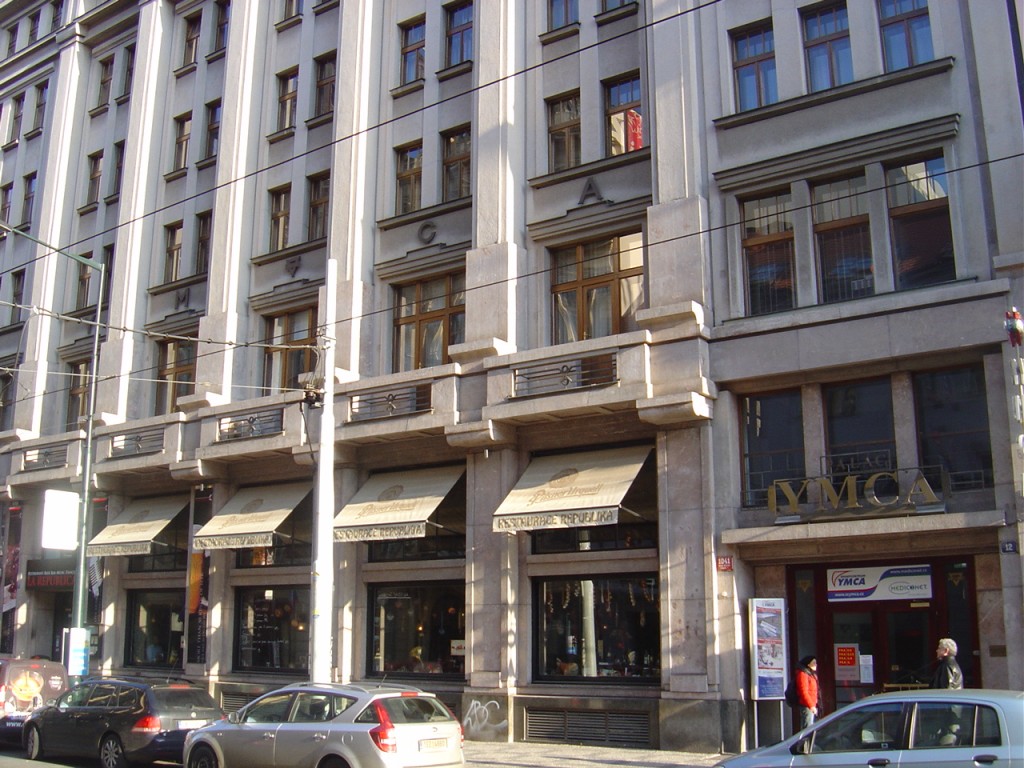 Palác YMCA Praha - Neznámá Praha